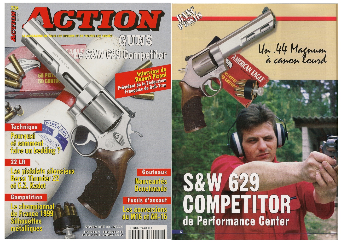 Essai armes | Revolver Smith & Wesson modèle 629 « Competitor ...